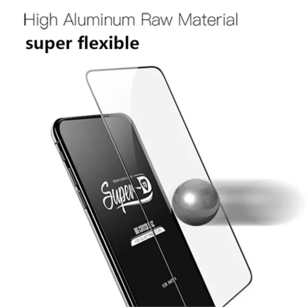 Super D Tempered Glass Screen Protector For IPhone - aceplusglobe.lk